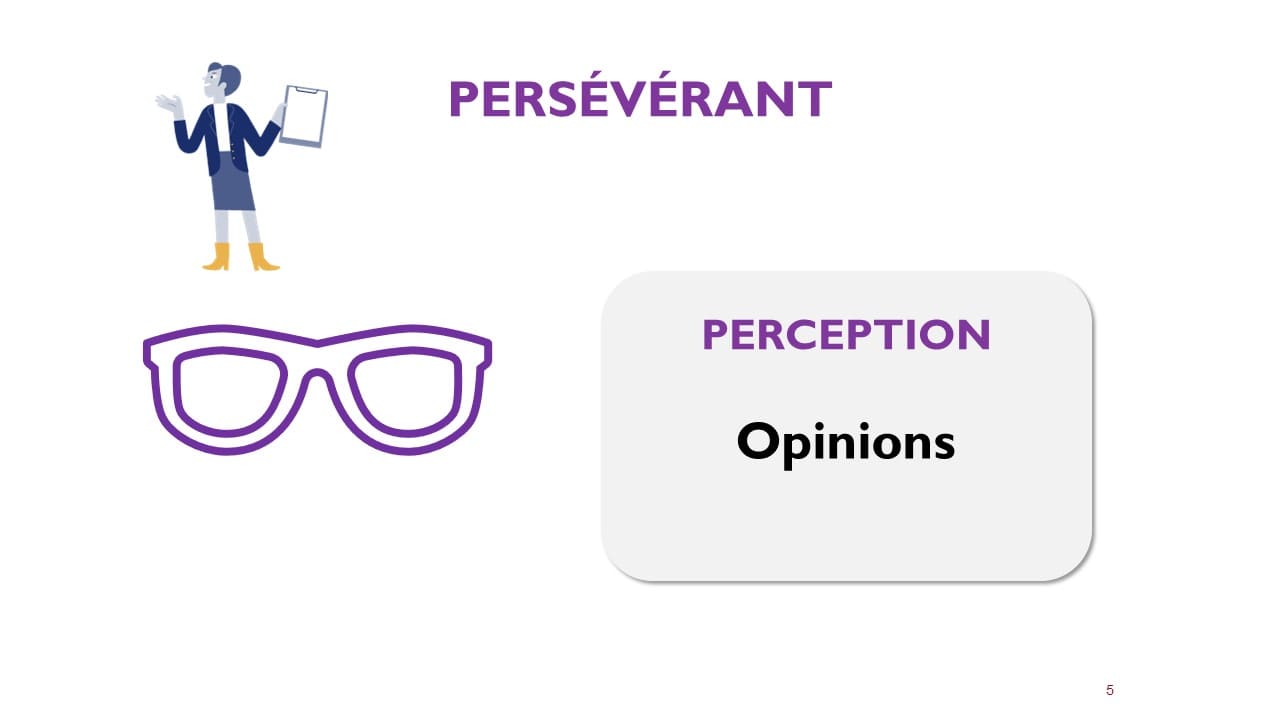 Les 6 types de personnalité PCM